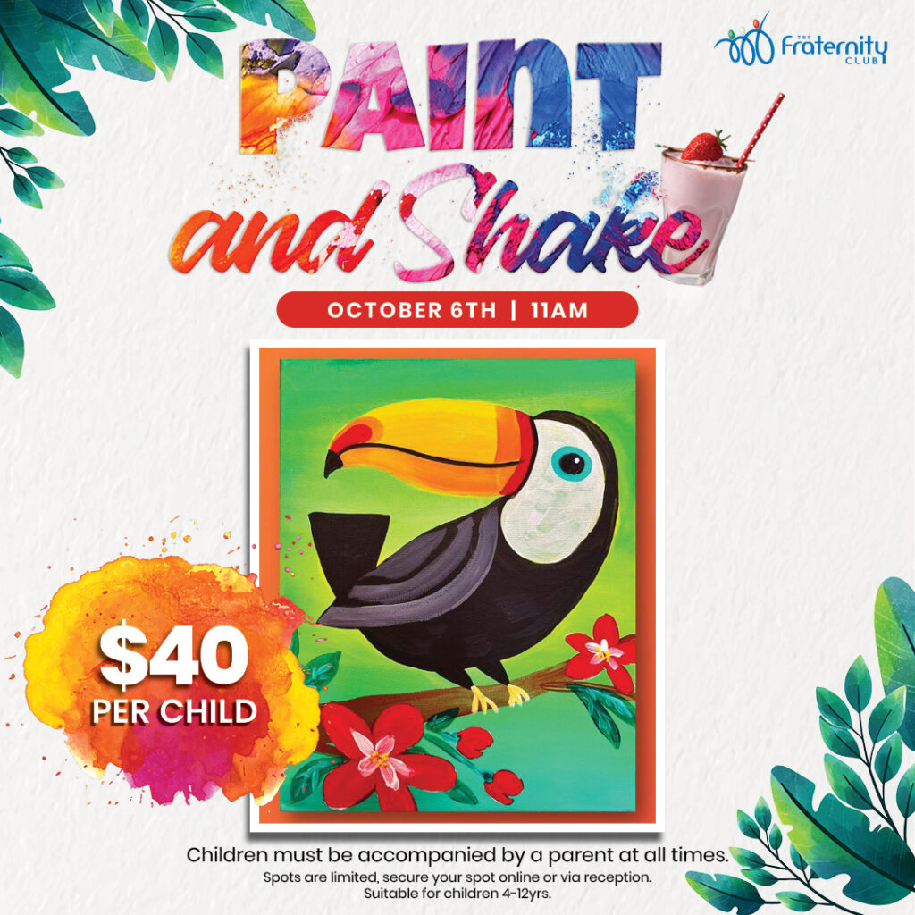 Paint & Shake - Fraternity Club